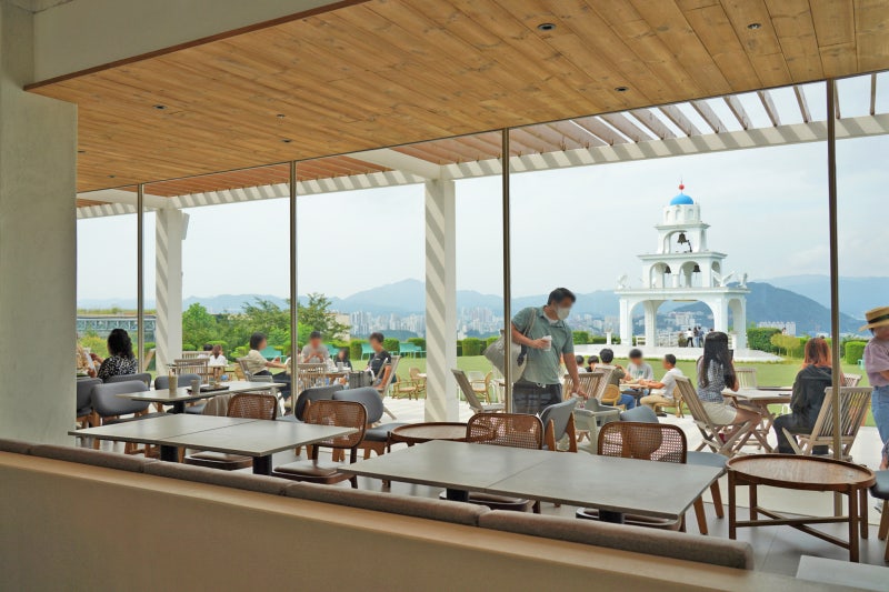 춘천 구봉산 카페 산토리니 전망대 뷰맛집 네이버 블로그
